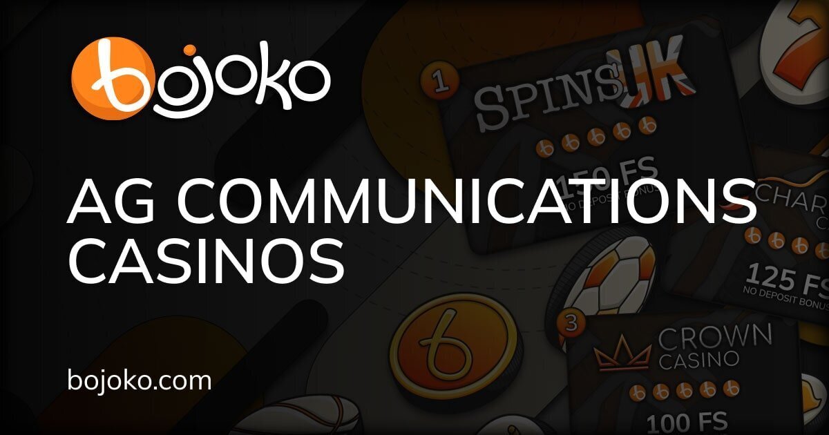 AG Communications Casinos 2026 - UK Sites by AG Communications Limited