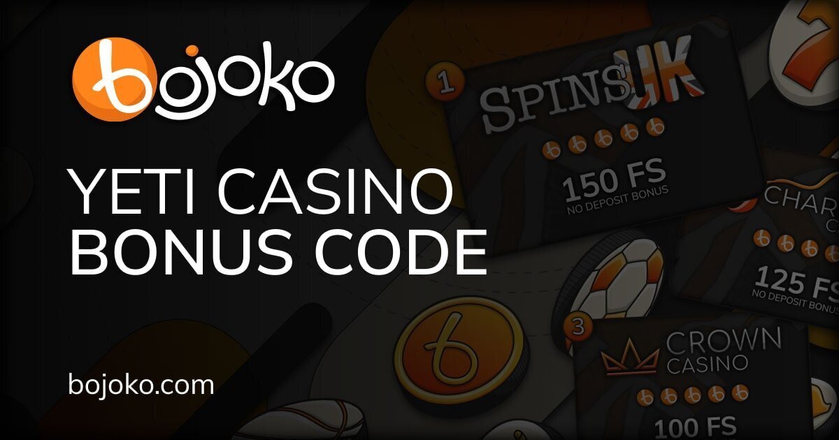 Yeti Casino Bonus Code - The Latest Valid Promo Code